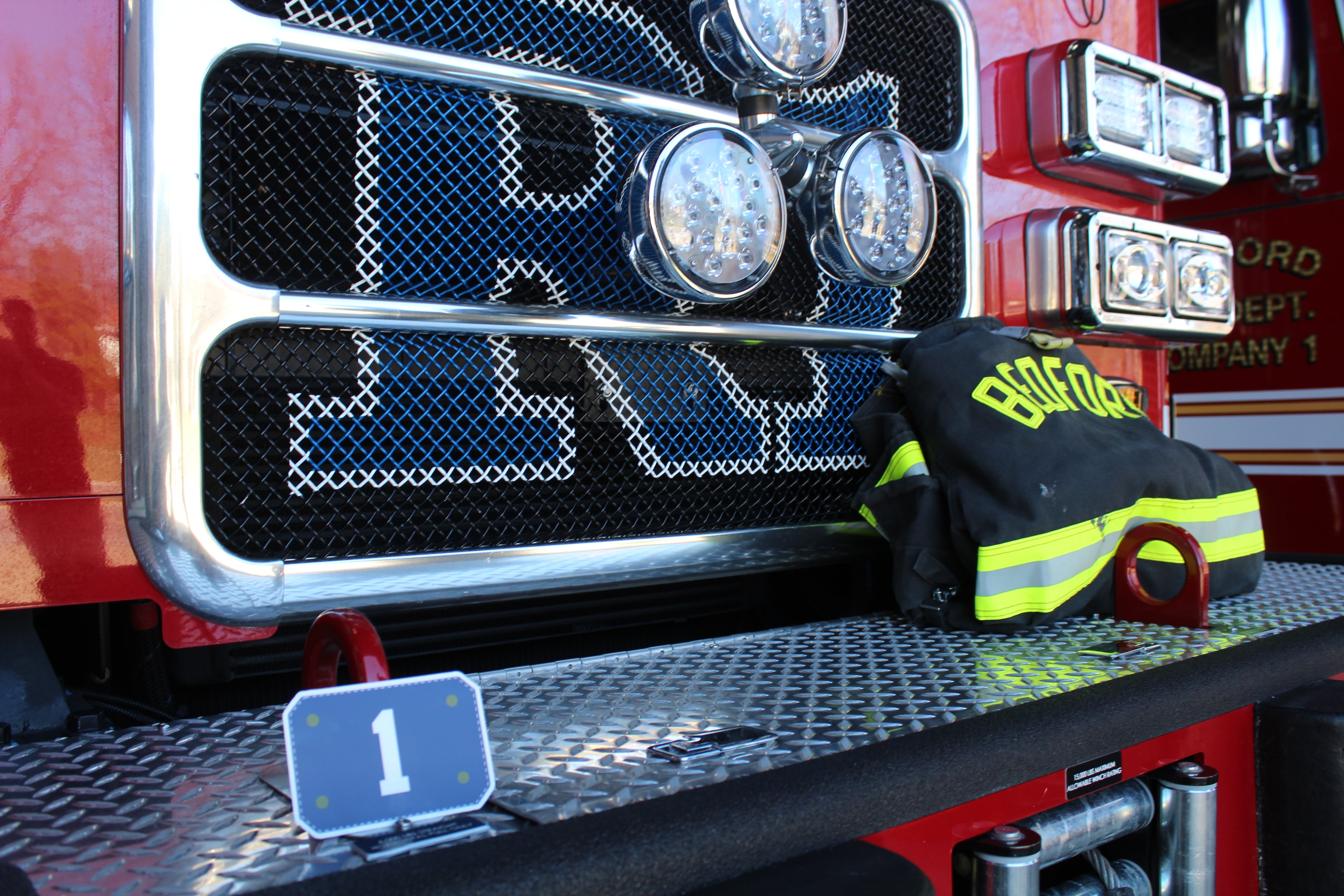 Rescue 1 Helmet Insert Decal – Bedford Fire Store